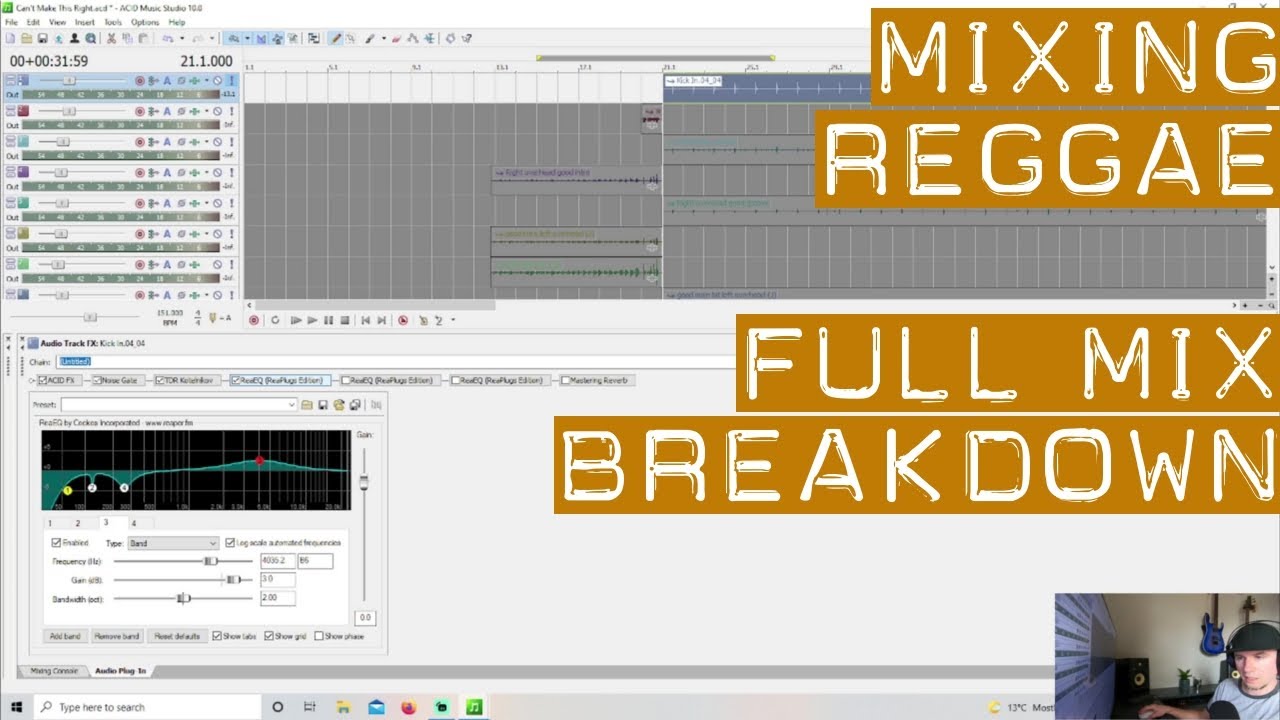 Mixing Reggae - Full Mix Breakdown - YouTube
