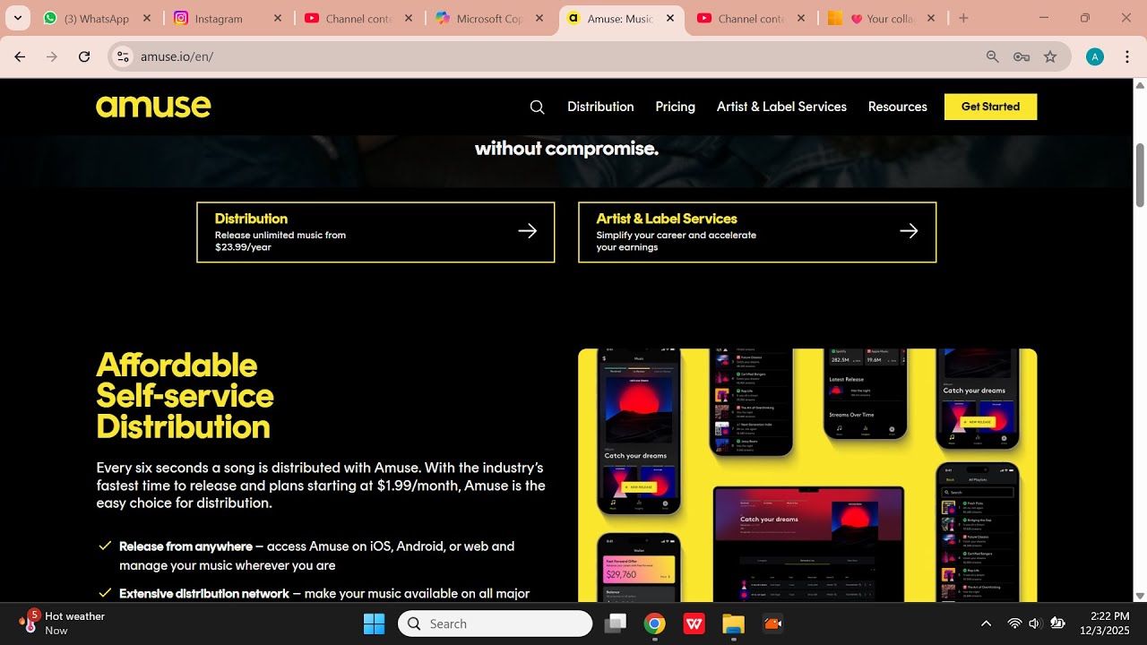 Review of Amuse io Music Distribution Company; Distribute songs, earn ...