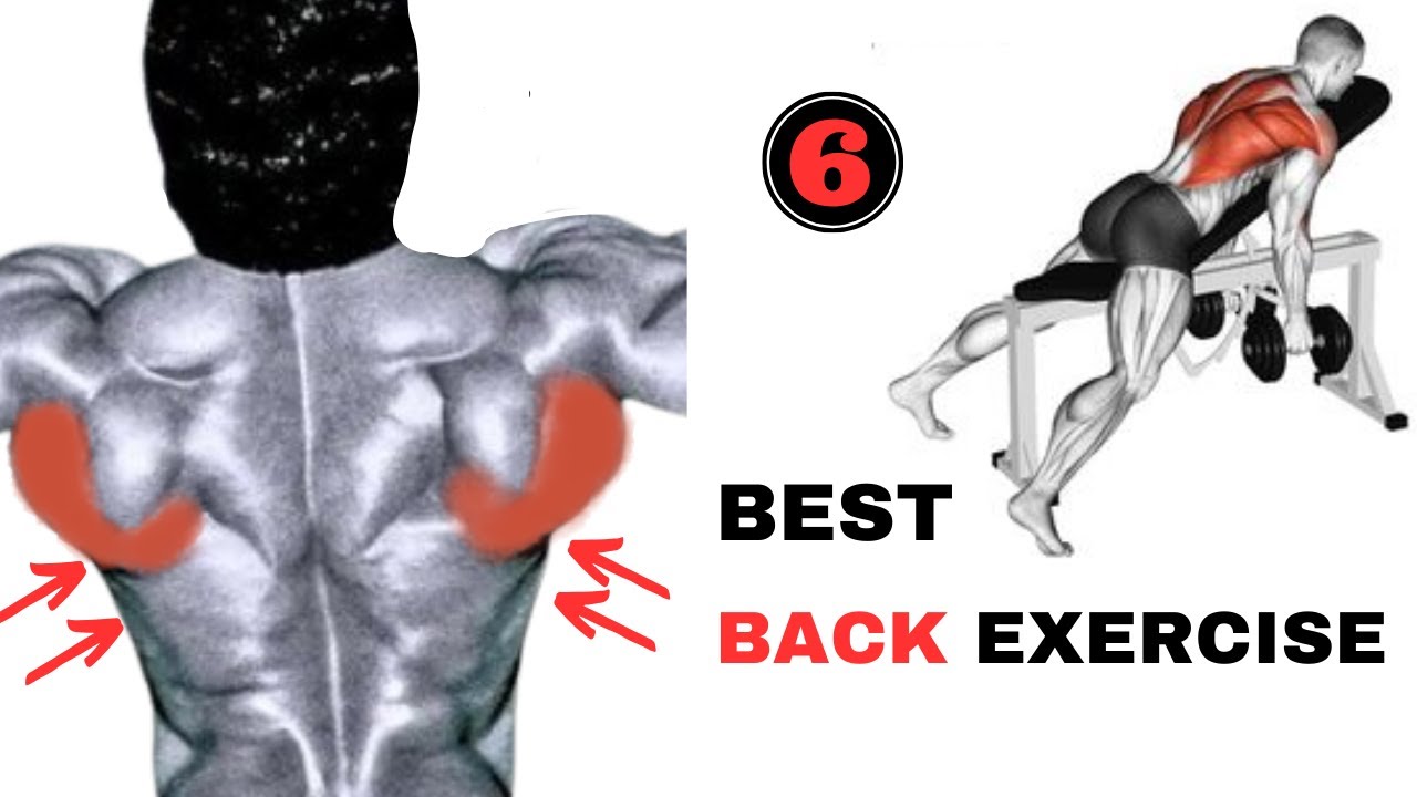 6 BIG BACK exercises | BACK WORKOUT - YouTube