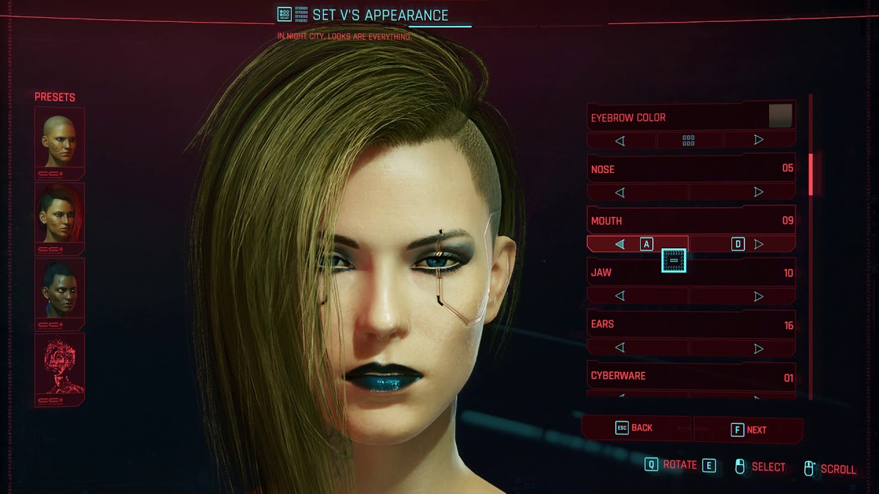 Cyberpunk 2077: Mix it up! Character Creation - YouTube