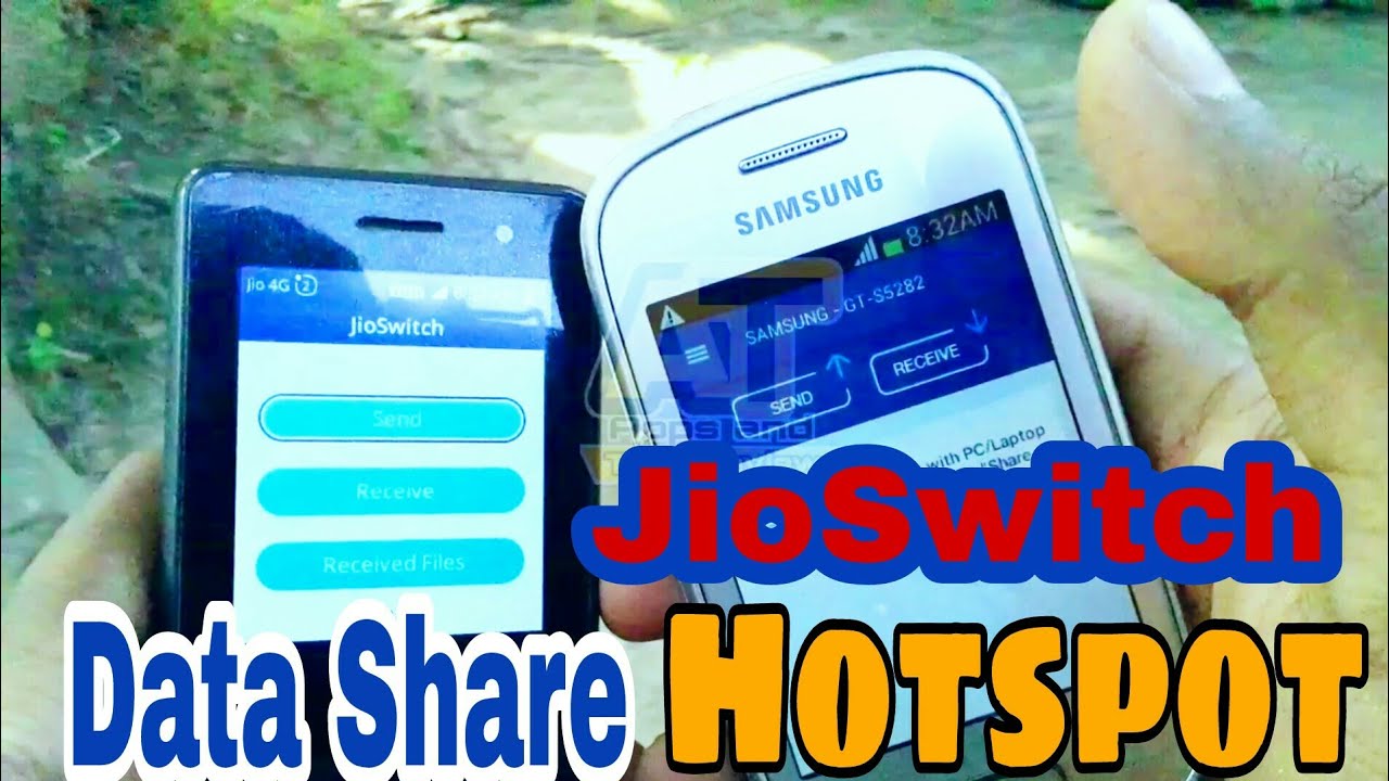 How to share data in jio phone | install jio switch on jio phone to ...