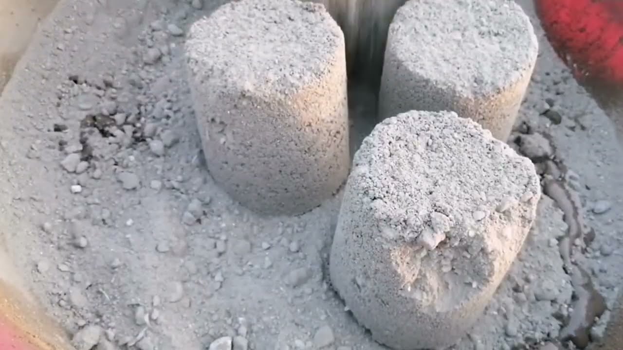 Soft mud sand mini shapes crumbling in water 💦💦Eizi crumbling ♥️ - YouTube