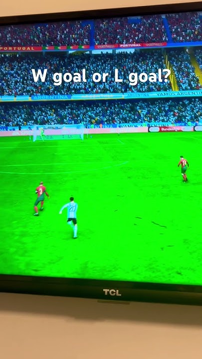 W goal or L goal - YouTube