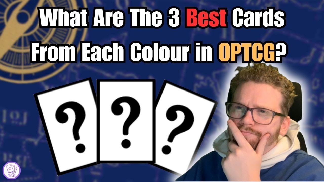 3 OPTCG Cards From Each Colour I'd Pick Up If I Didn't Have Them! - YouTube
