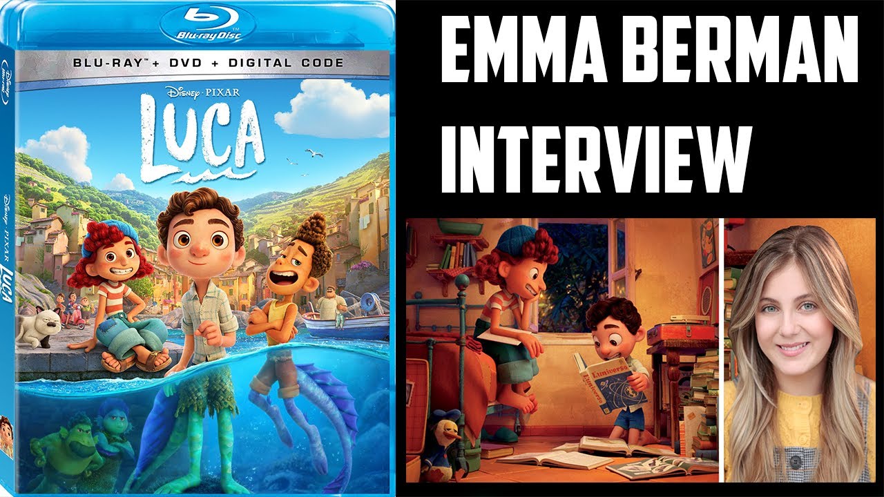 Emma Berman Interview - Luca DVD/Blu-Ray (Disney/Pixar) - YouTube