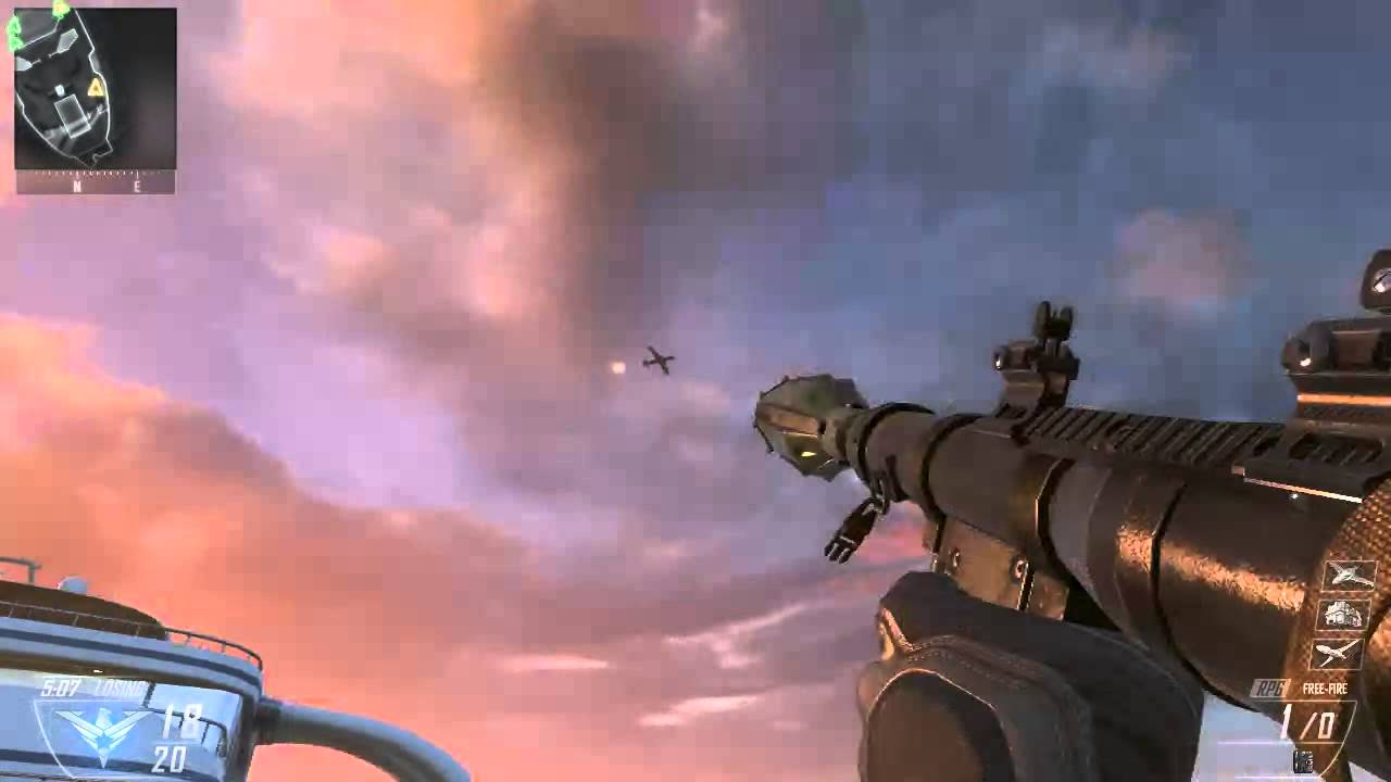 COD Black Ops 2 - Shooting down a UAV with a RPG!!! - YouTube