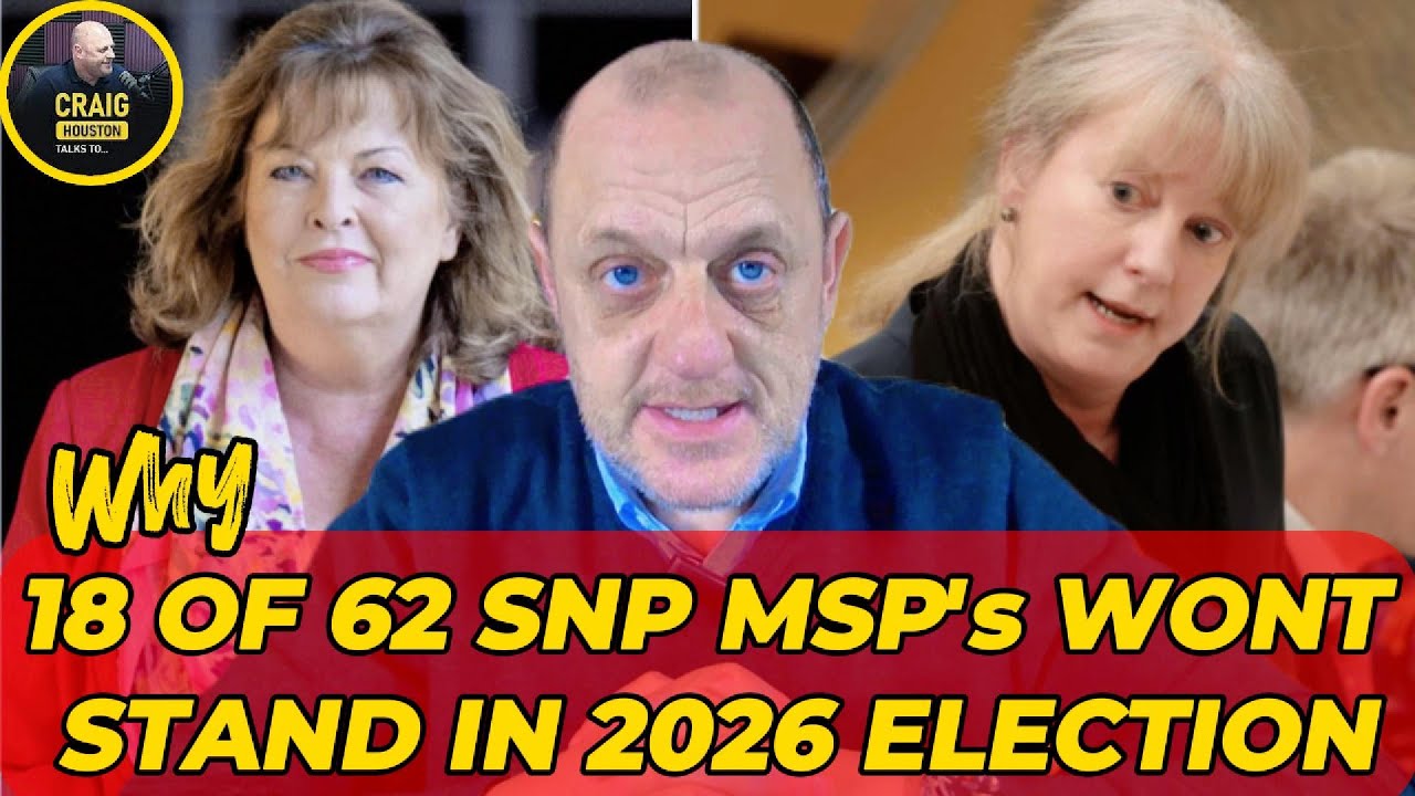 SNP Exodus: 18 MSPs QUITTING Before 2026! John Swinney Losing Support ...