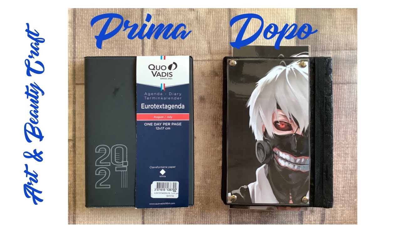 DIY: Diario Scolastico Tokyo Ghoul - Come realizzare un diario ...