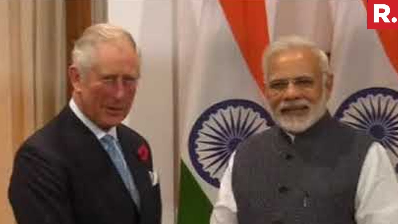 PM Narendra Modi Meets Prince Charles | #ModiInLondon - YouTube