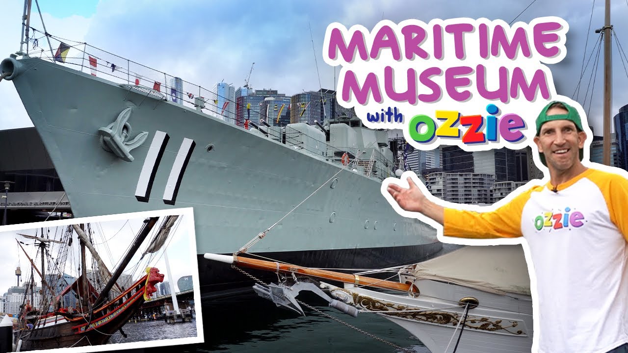 Ships and Big Boats For Kids | Maritime Museum With Ozzie | Educational ...