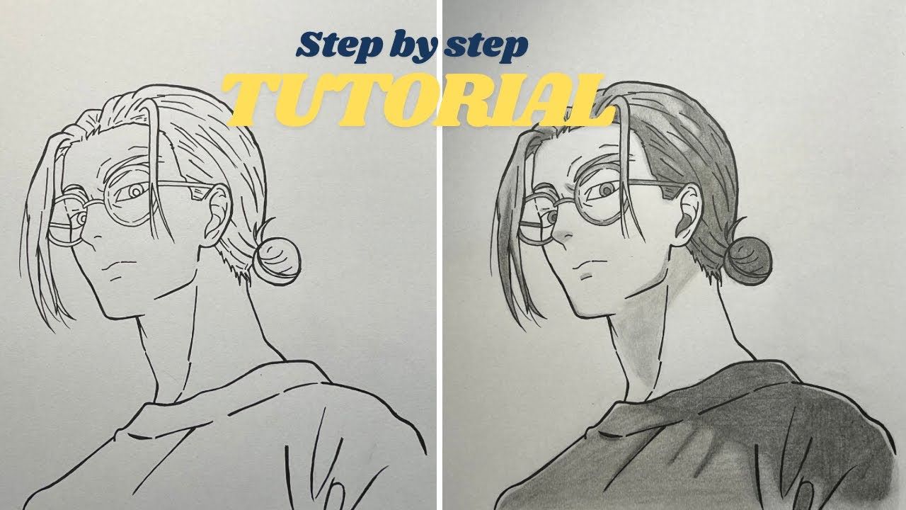 Animedraws How To Draw Taro Sakamoto From Sakamoto days - Step By Step ...