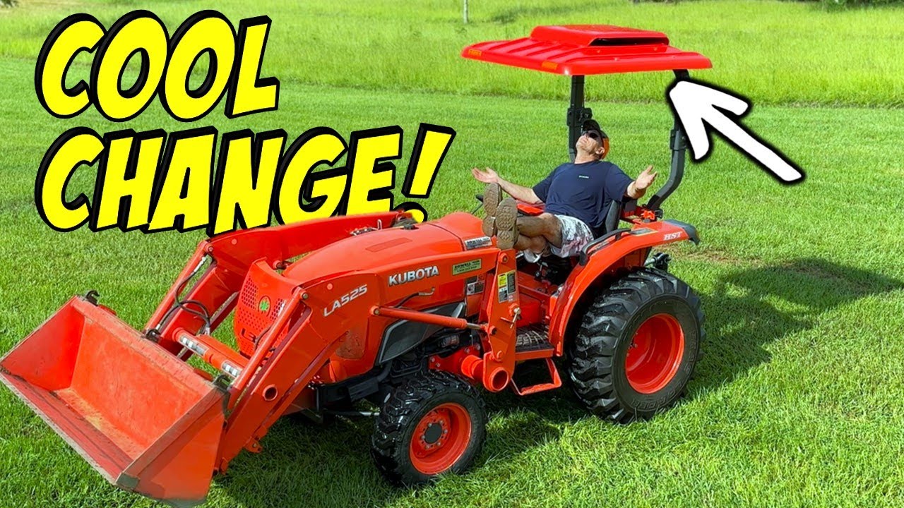 Tractor Comfort Much CHEAPER Than A Cab! - YouTube