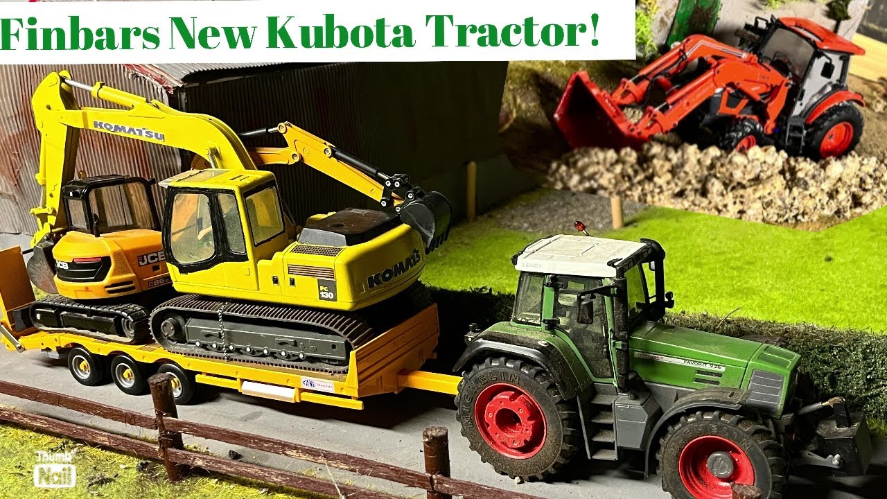 Finbar Buys A New Tractor + JCB 3C Back In Action! - The Big 1/32 Model ...