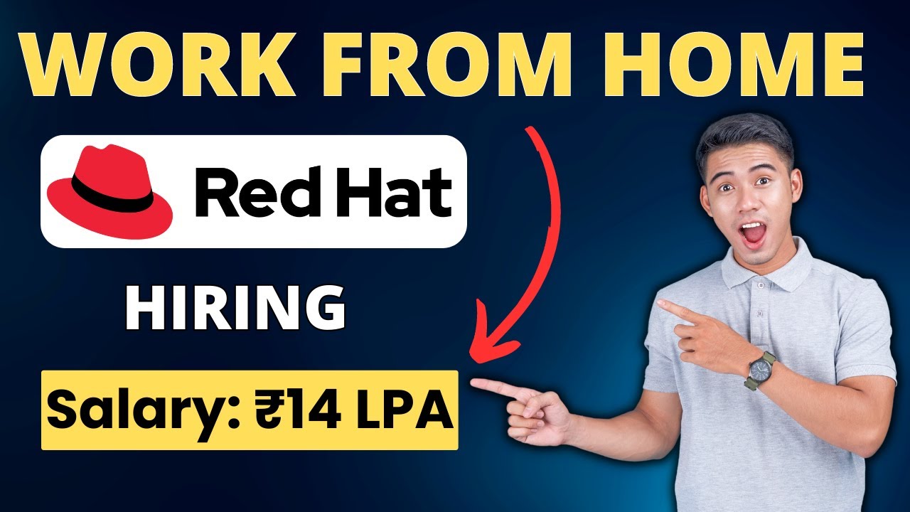 Red Hat Recruitment 2023 | Work from Home | Online Work at Home@Job4Government - YouTube