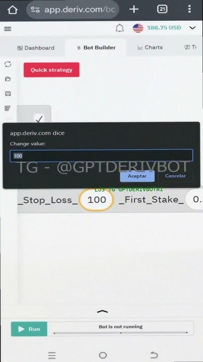 🤖 DERIV BOT AI 2024 - ChatGPT No Loss Binary Bot | Best Over & Under Trades #shorts #derivbot ...