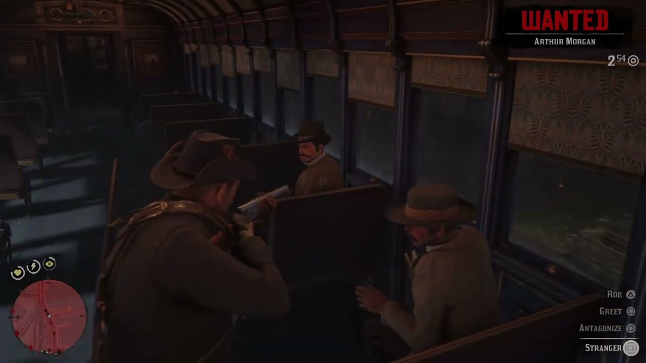 Red Dead Redemption 2 - Saint Denis train robbery. - YouTube