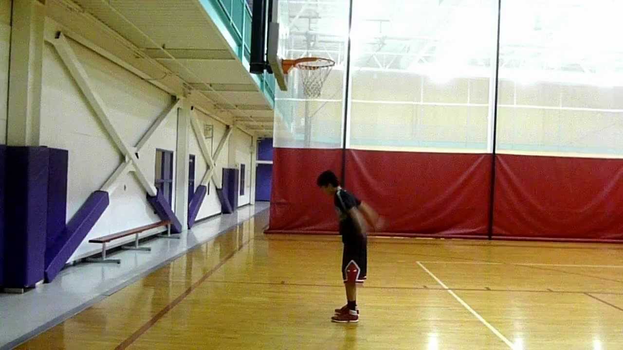 Standing Rim Touch Jump Progress 5'9 - YouTube