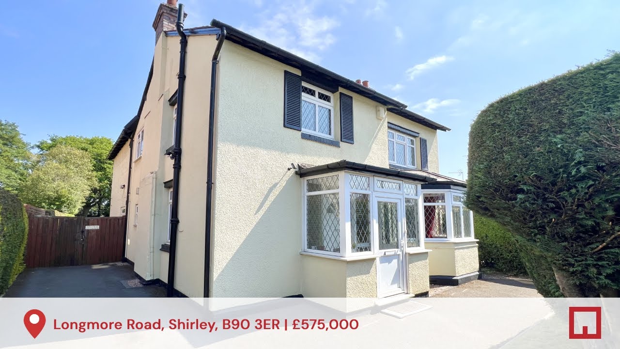 Virtual Viewing - Longmore Road, Shirley, B90 3ER - YouTube