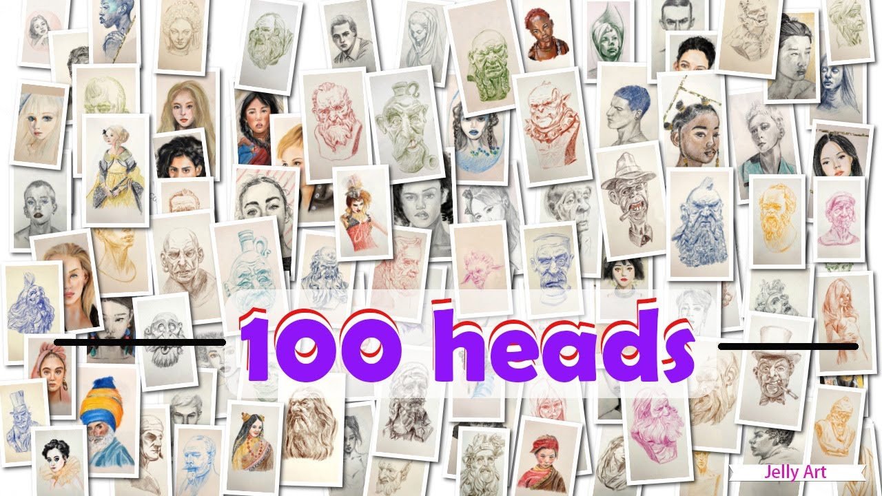 100 HEADS in 10 DAYS CHALLENGE! - Thoughts & Feeling on Portraits ...