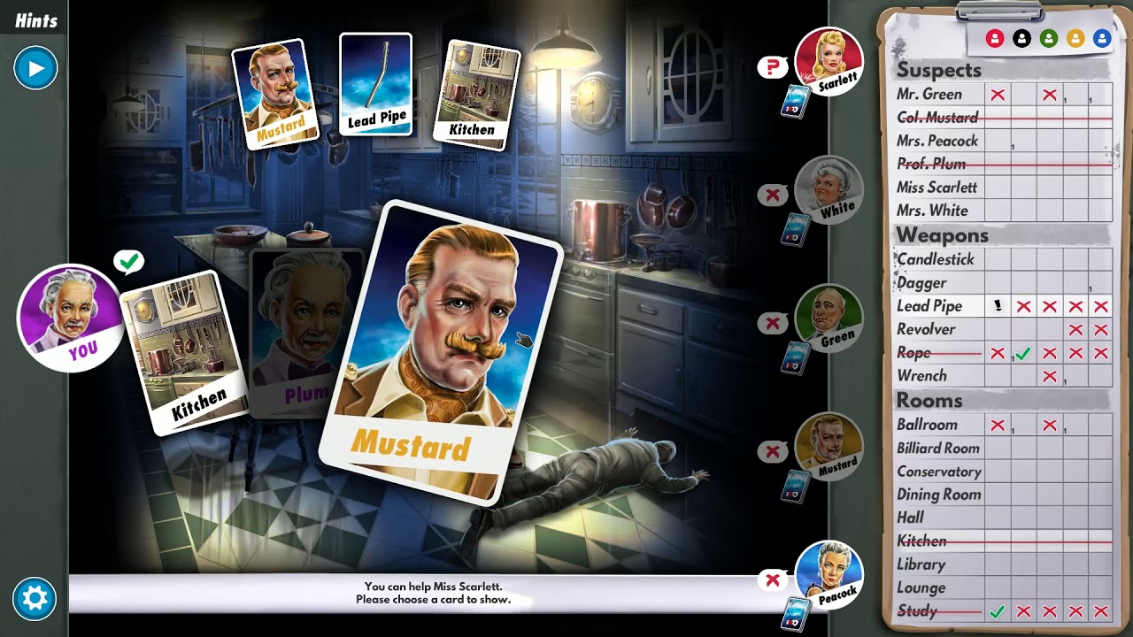 DGA Plays: Clue/Cluedo - Digital - Classic! (Ep. 3 - Gameplay / Let's ...
