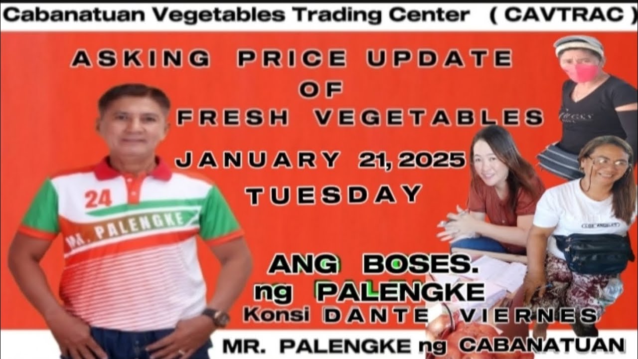 Price Update of Fresh Vegetables @ Cabanatuan Vegetables Trading Center ...