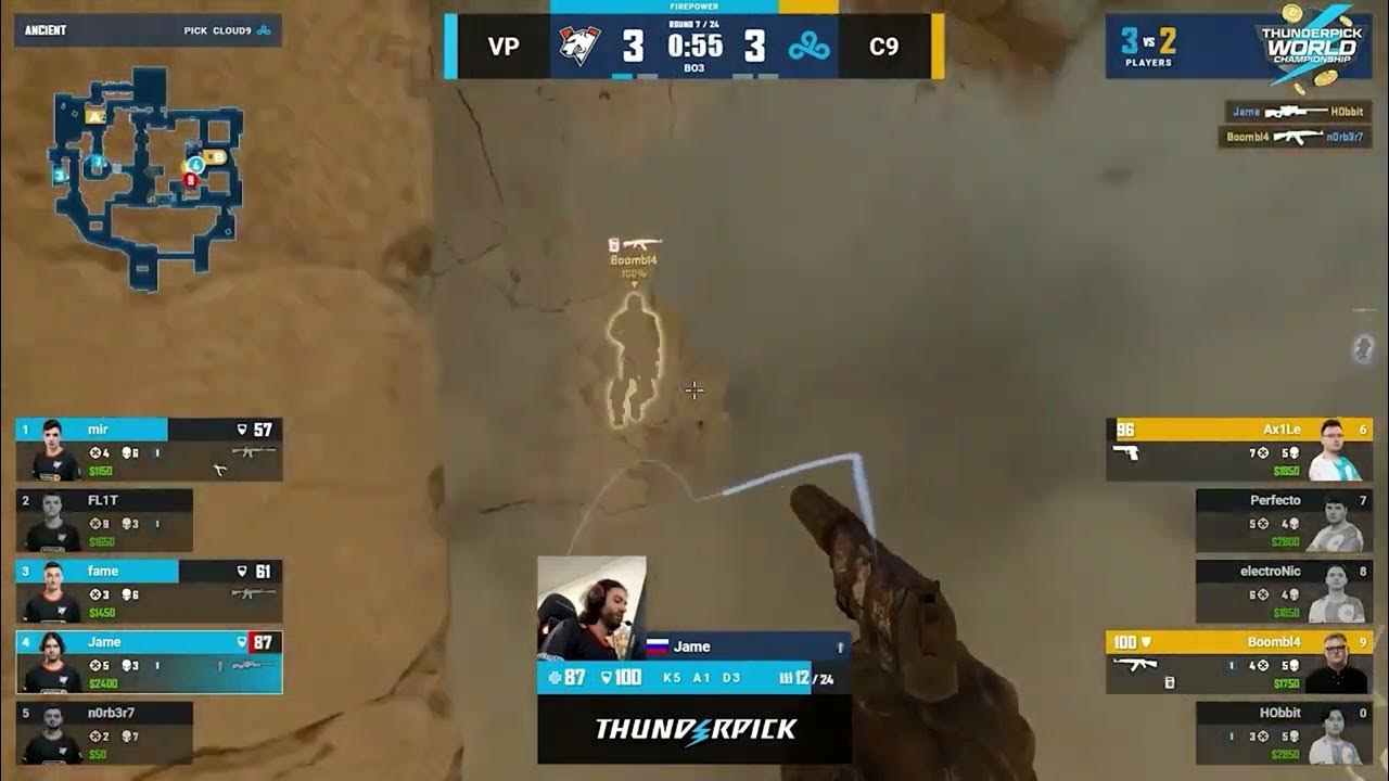 CLOUD9 VS VIRTUS PRO CS2 HIGHLIGHT - SEMI-FINAL | cloud9 vs virtus pro cs2 highlights - boombl4 ...