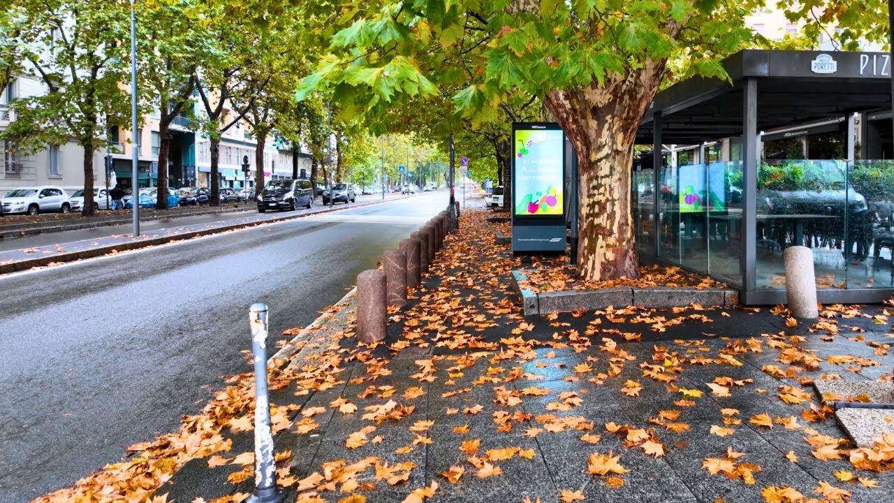 Afternoon Autumn Walk in Milan, Italy - October 2025 4K - YouTube