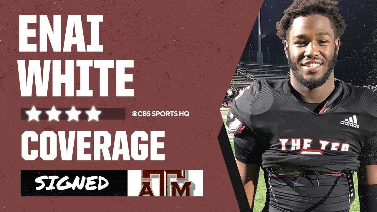 BREAKING: 4 Star Edge Enai White Commits to Texas A&M | CBS Sports HQ ...