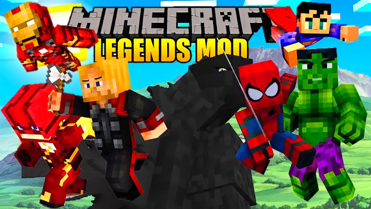 Legacy Heroes Addon [Legend] Mod For Minecraft | 1.17/1.18+ - YouTube