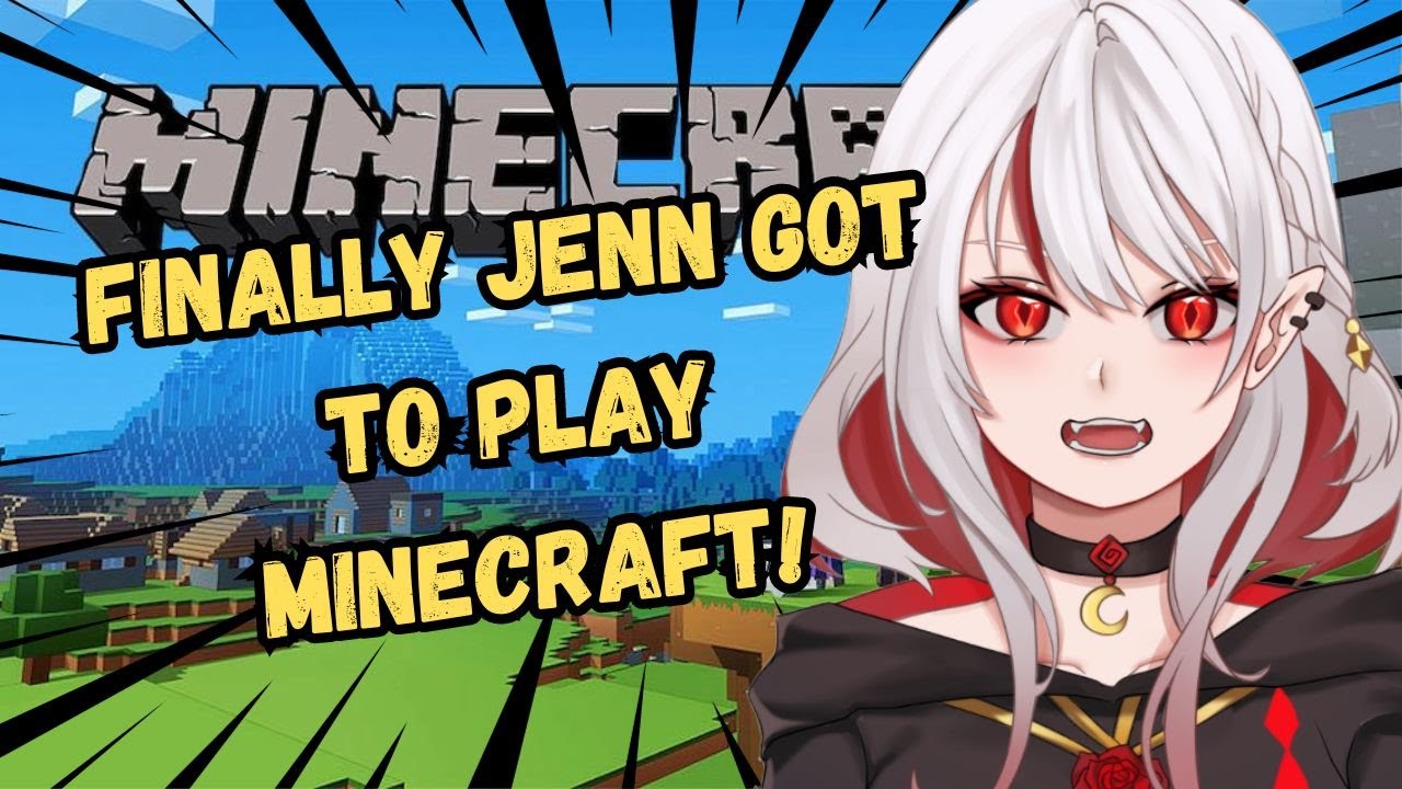 [MINECRAFT] FINALLY I GOT TO PLAY THIS GAME LMAO - Jenn Velorina [BM/EN ...
