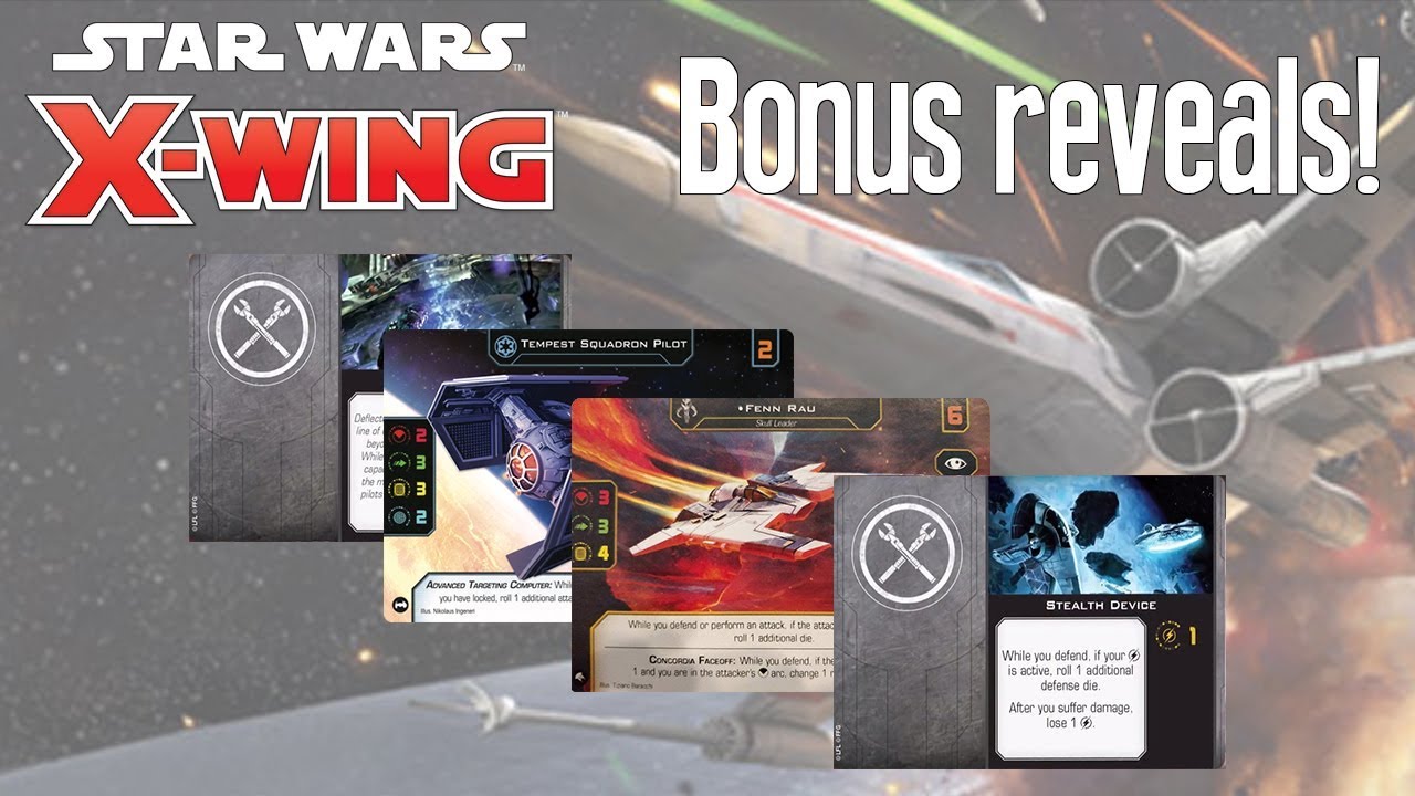X-wing Second Edition First Look - BONUS REVEALS - YouTube