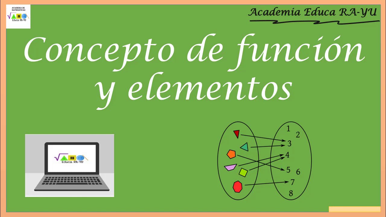 Concepto y elementos de función - YouTube