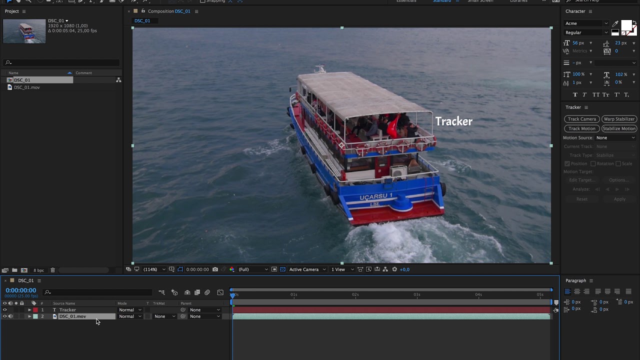 Adobe After Effects | Tracking (position) | 🤫 - YouTube