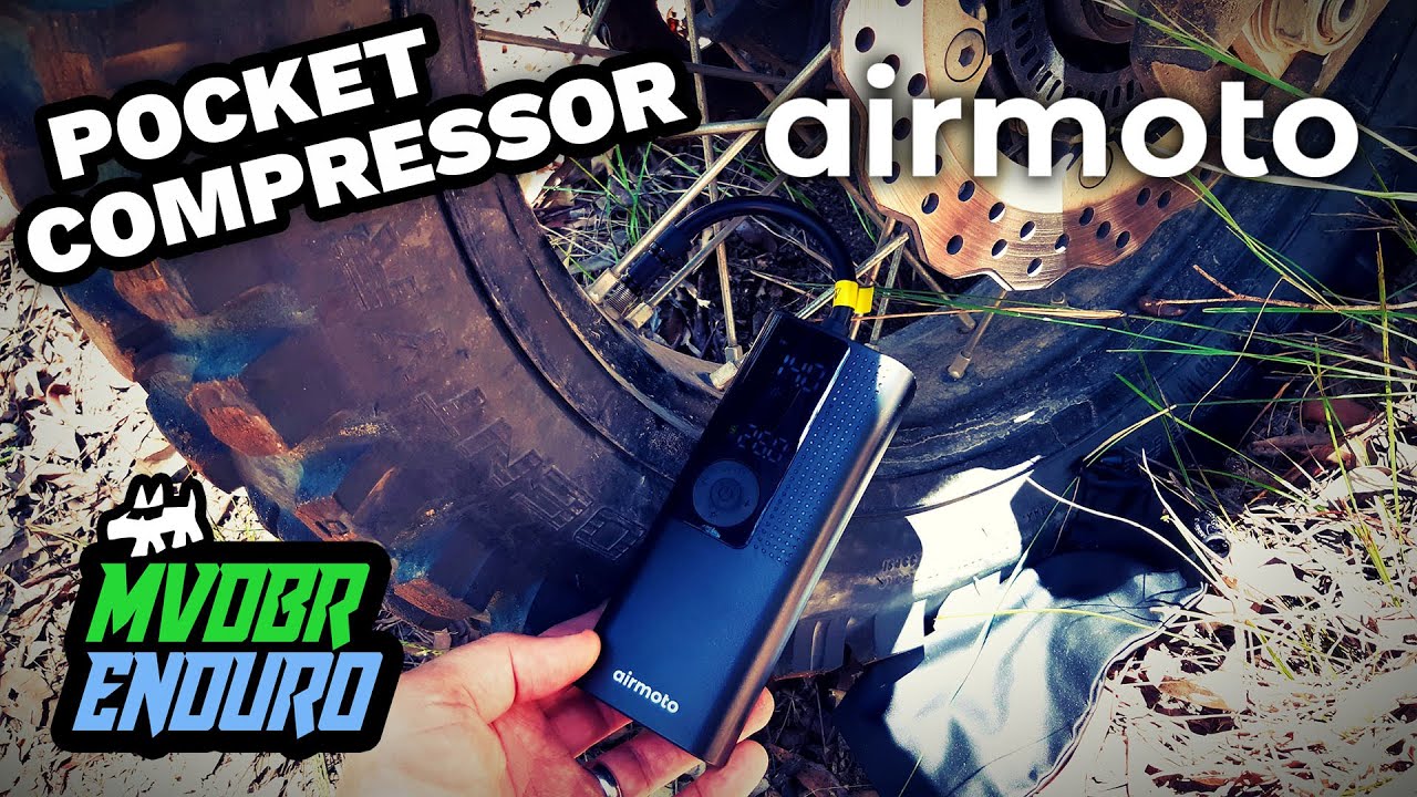The Mini Motorcycle Air Compressor That Could: Airmoto Tested - YouTube