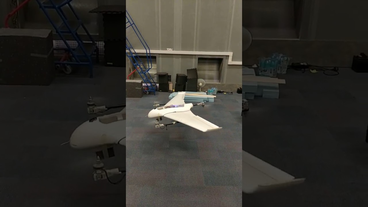 Skywalker X8 VTOL Tiltrotor MC testing - YouTube