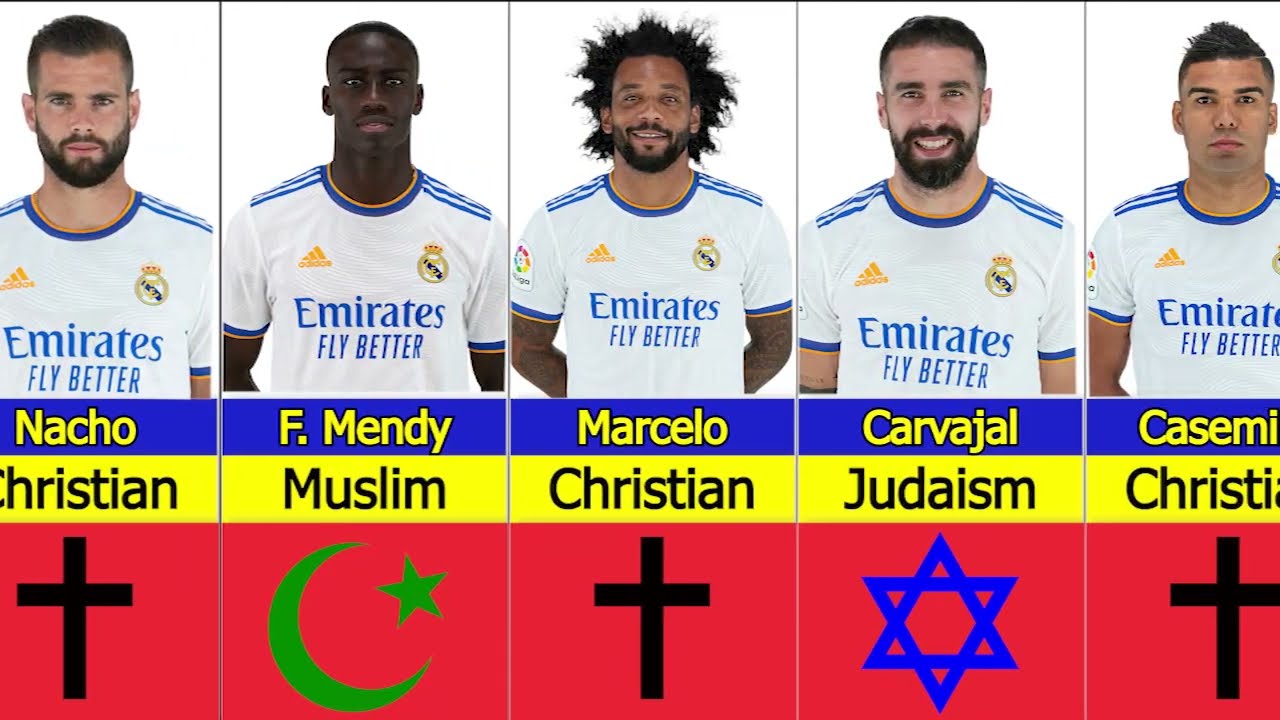 Real Madrid players religion, Christian, Muslim, and Judaism - YouTube