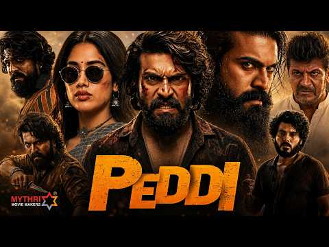 Peddi Ram Charan New Full Movie Hindi | Ram Charan New Movie | Janhvi Kapoor |  Update