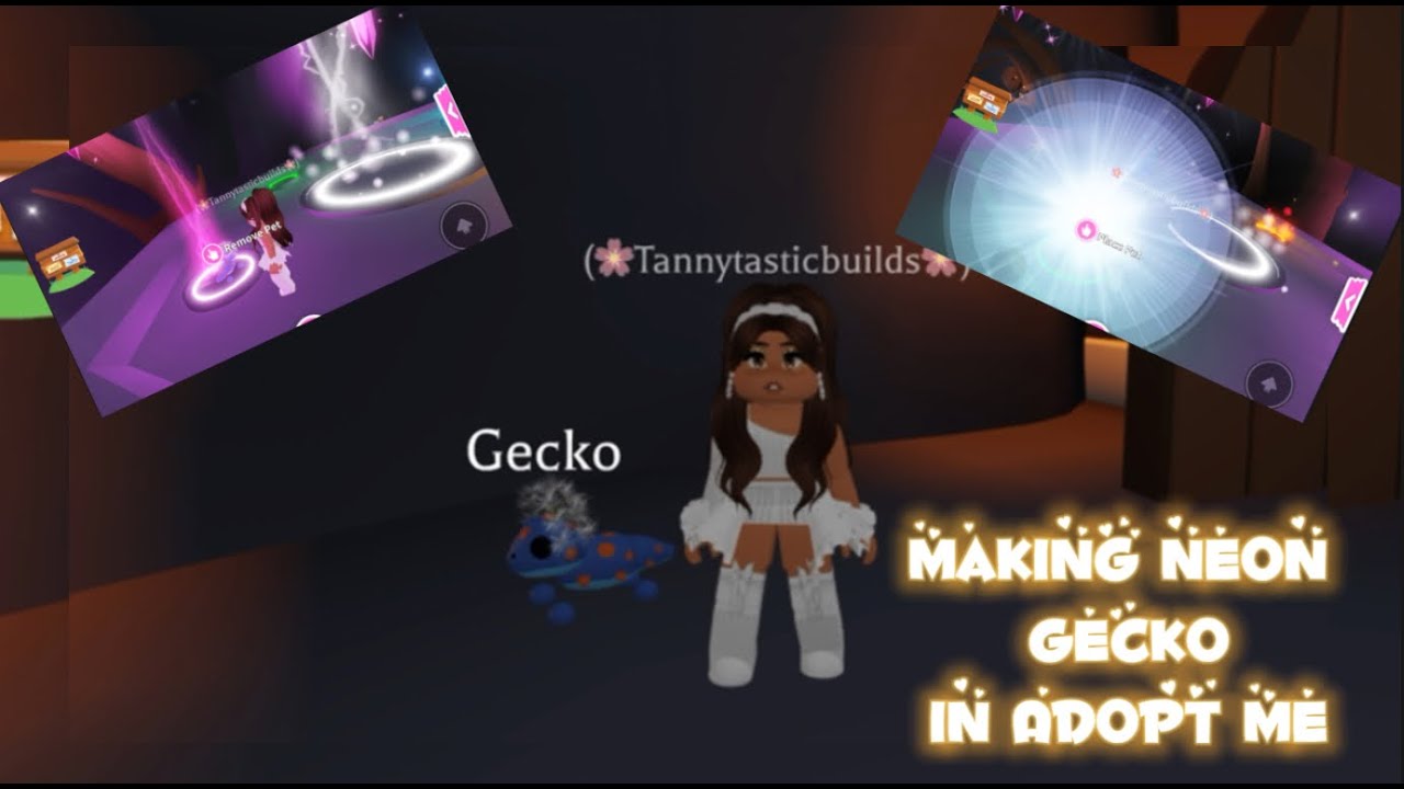 💖 Making Neon Gecko in Adopt Me 💖 - YouTube