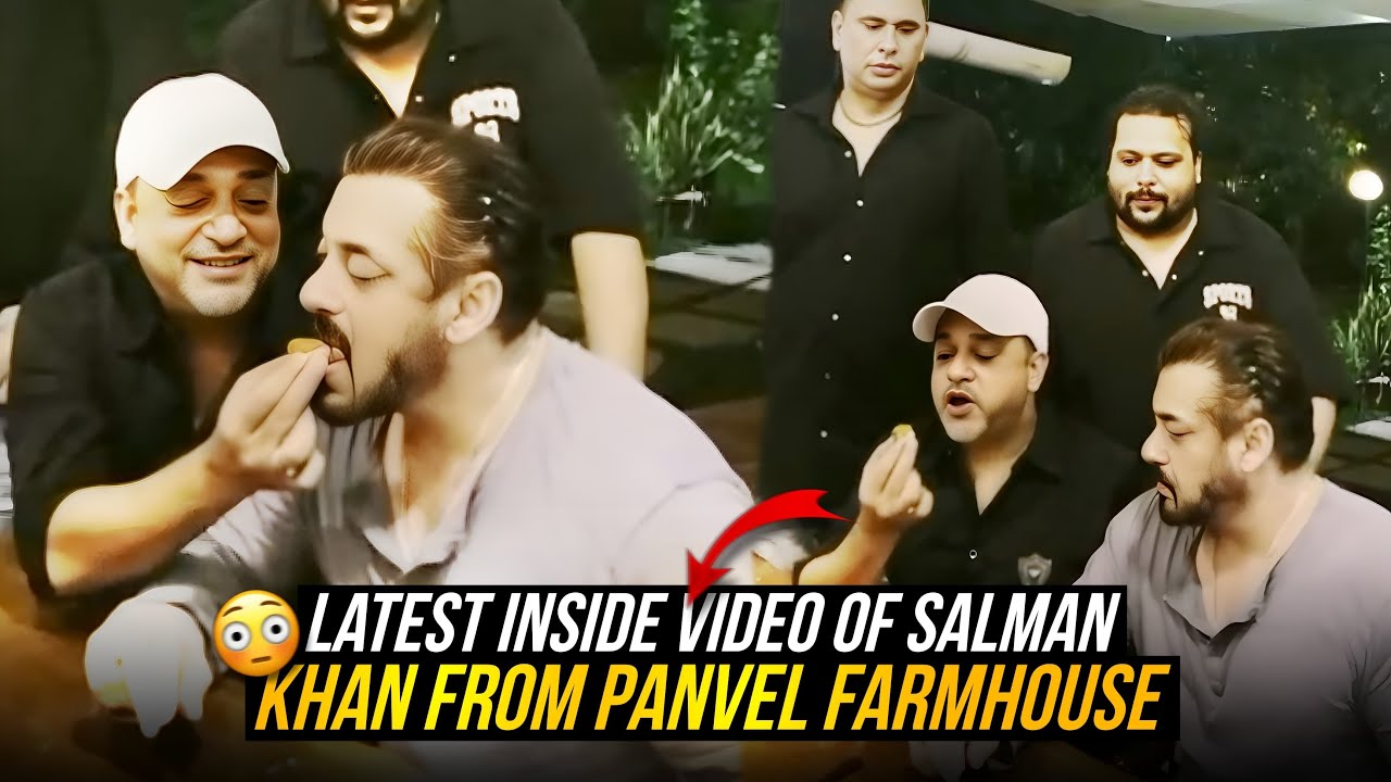 Latest Inside Video Of Salman Khan From Panvel Farmhouse Celebrating ...