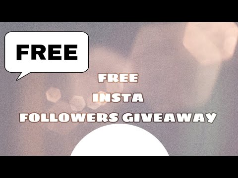 TUTORIAL FOR FREE FOLLOWERS GIVEAWAY AND SUBSCRIBERS BY FREEM - YouTube