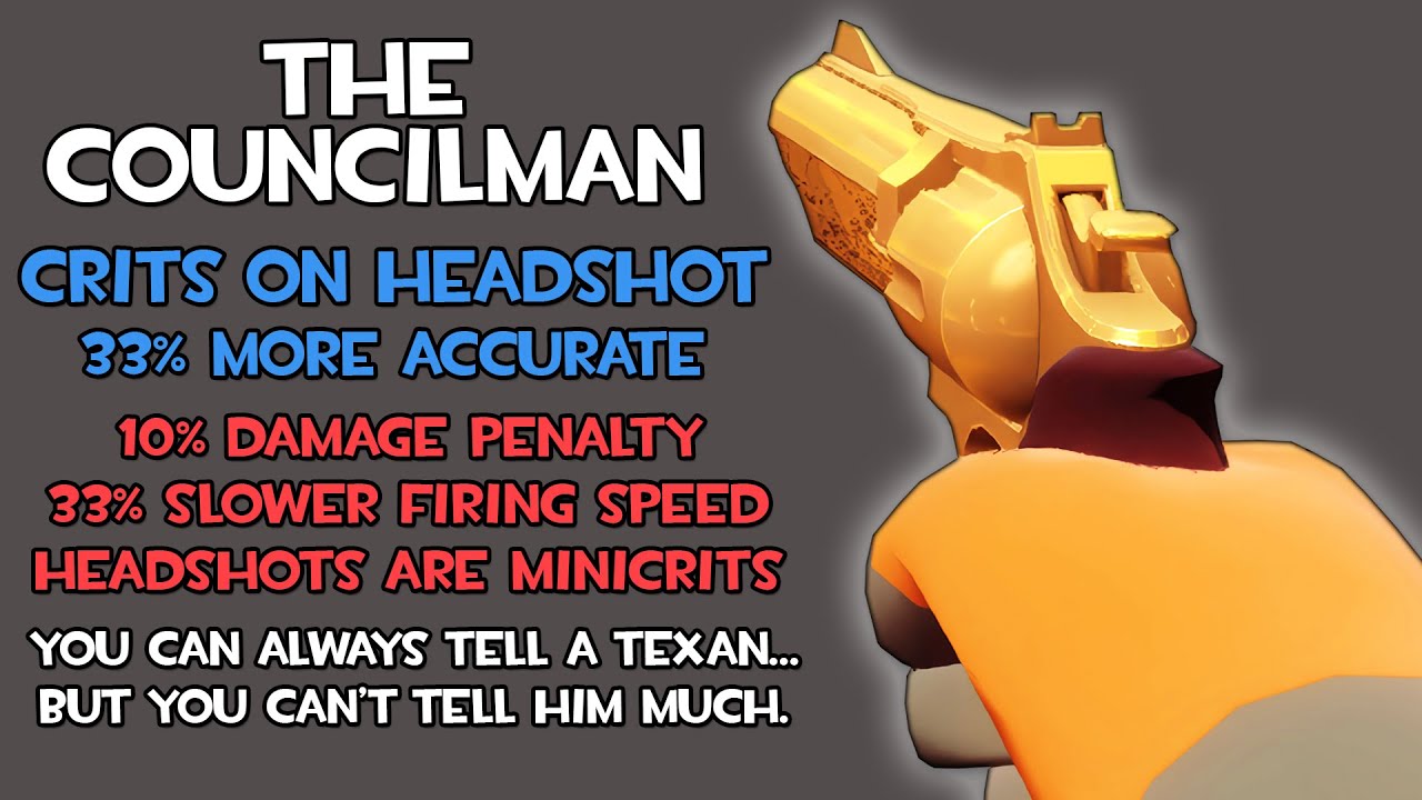 TF2 Engineer New Australium Ambassador Revolver - YouTube