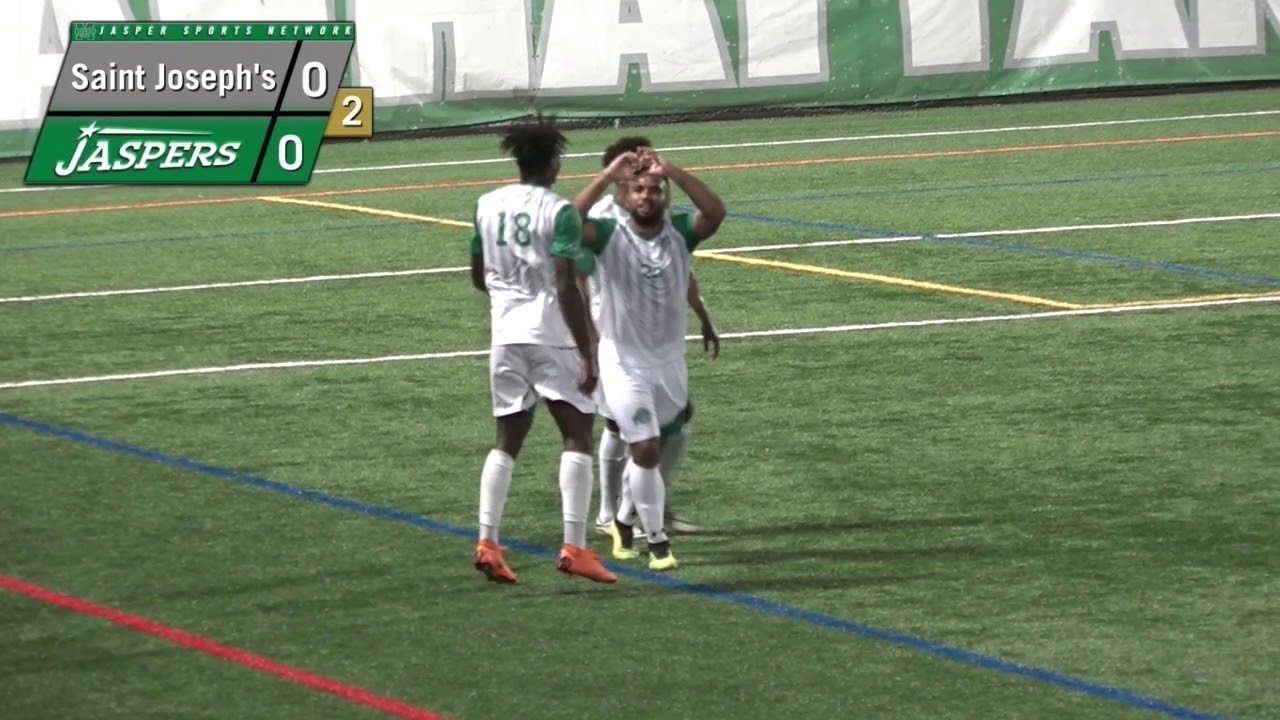 JSN - Men's Soccer Highlights vs. Saint Joseph's (9.15.18) - YouTube