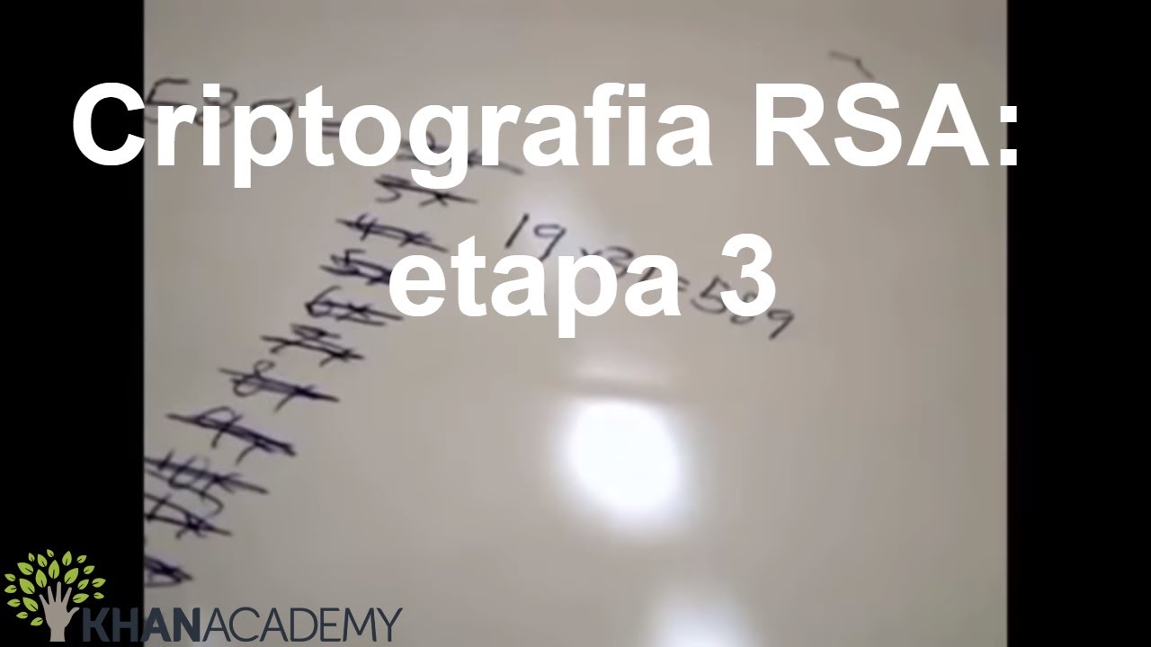 Criptografia RSA: etapa 3 | Ciência da Computação | Khan Academy - YouTube