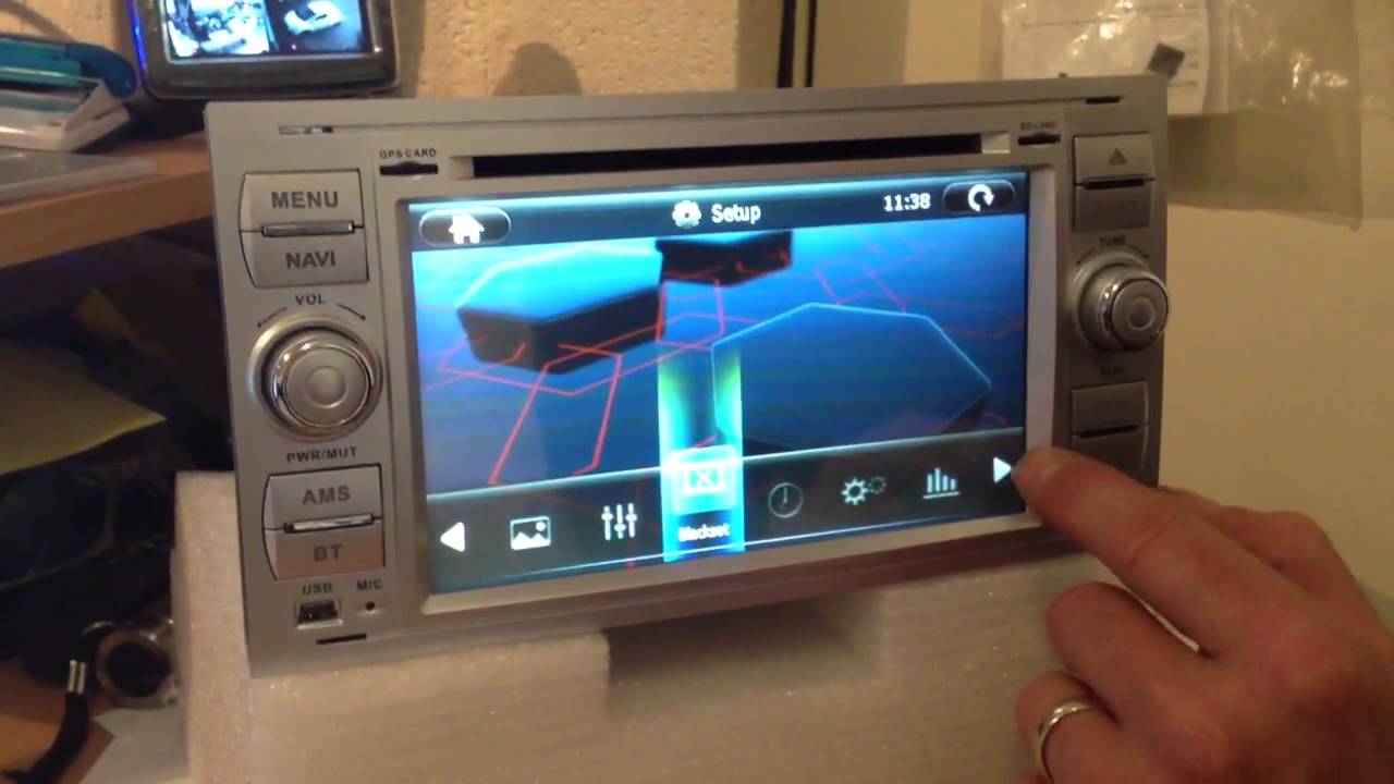 Ford kuga and transit screen calibration - YouTube
