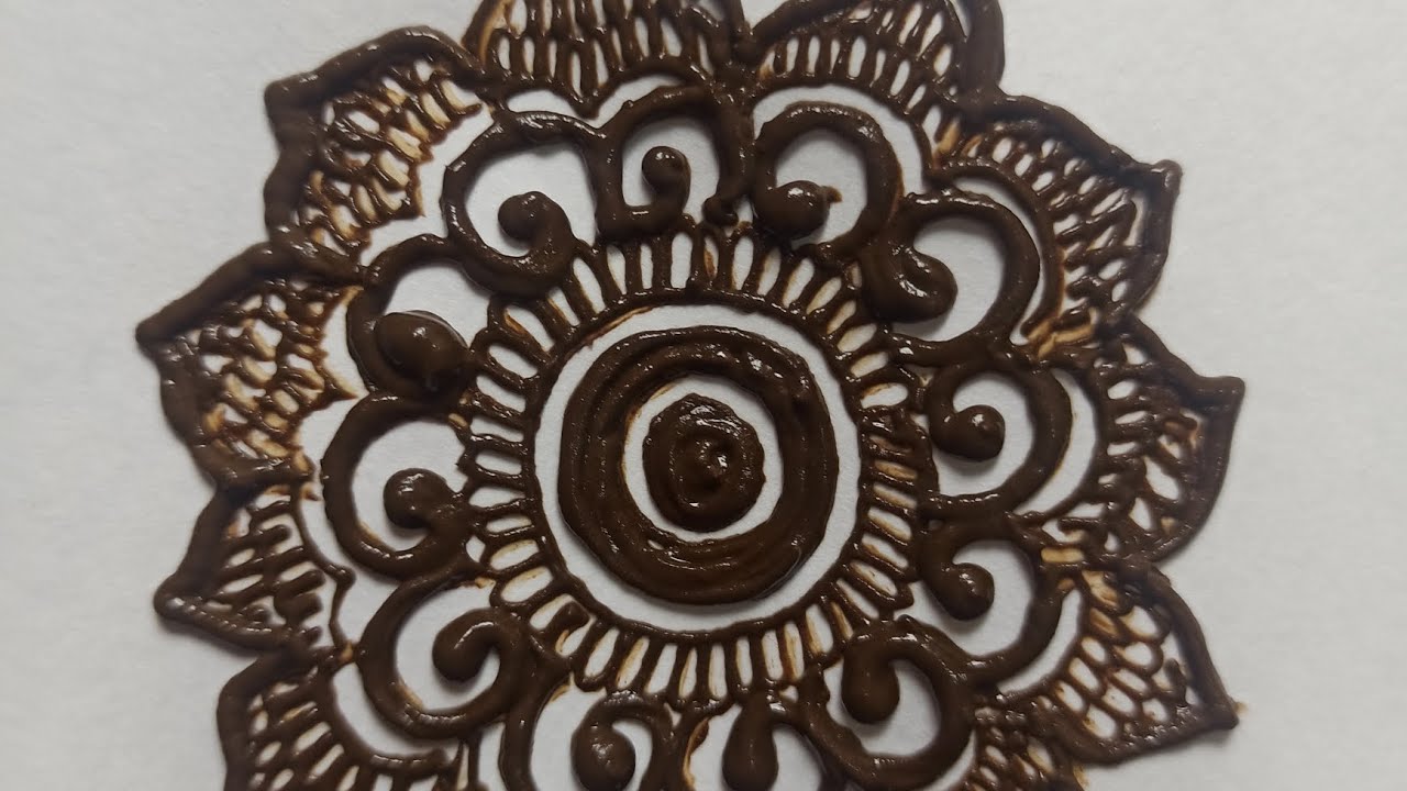 mehndi patch design with explanation 20 - YouTube