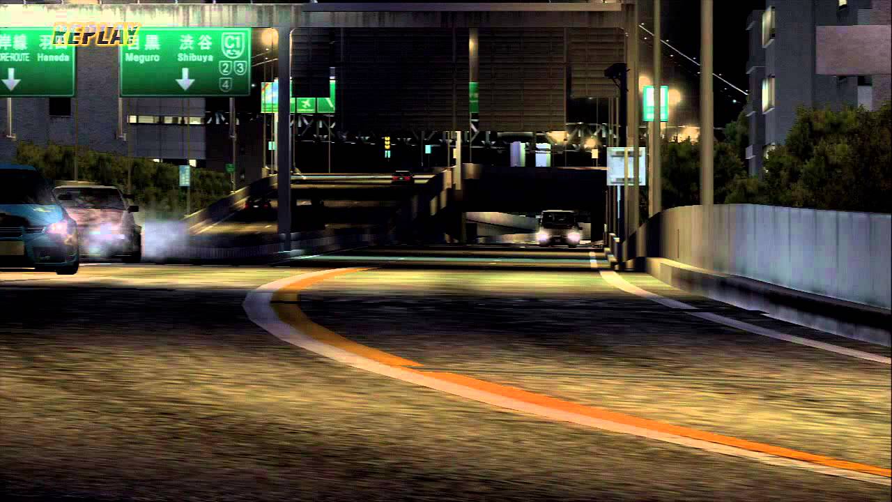 Wangan Midnight - C1 Loop - AE86 Vs WRX STI[HD] - YouTube