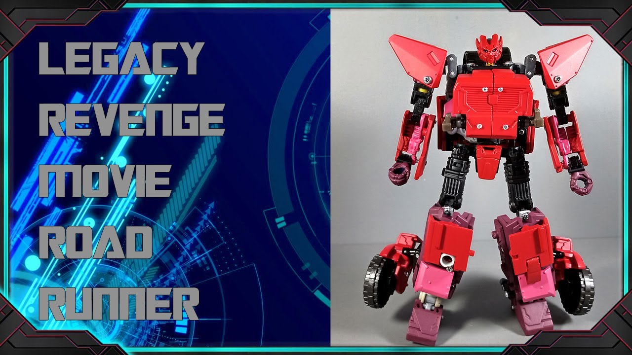 Movieverse Ladycon Road runner | Legacy revenge | Custom Transformers ...