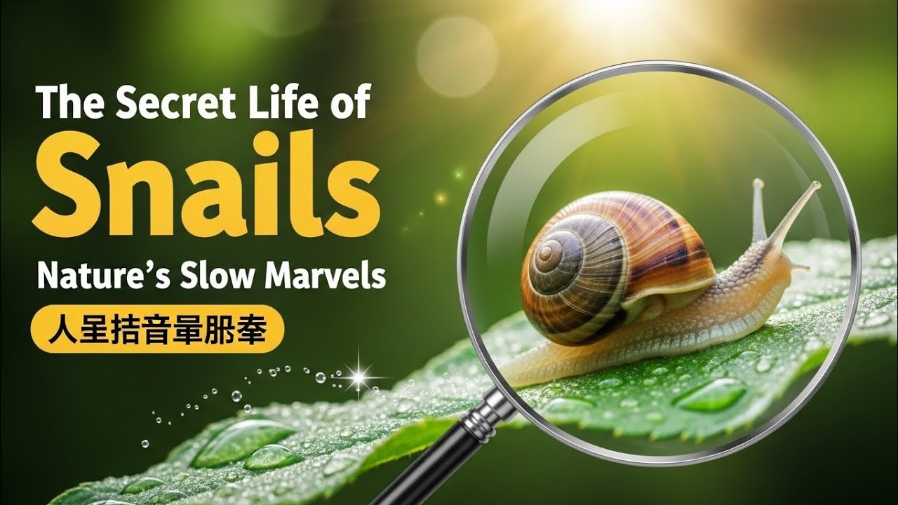 The Secret Life of Snails: Nature's Slow Marvels 🐌 - YouTube