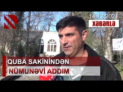 Quba sakinindən nümunəvi addım