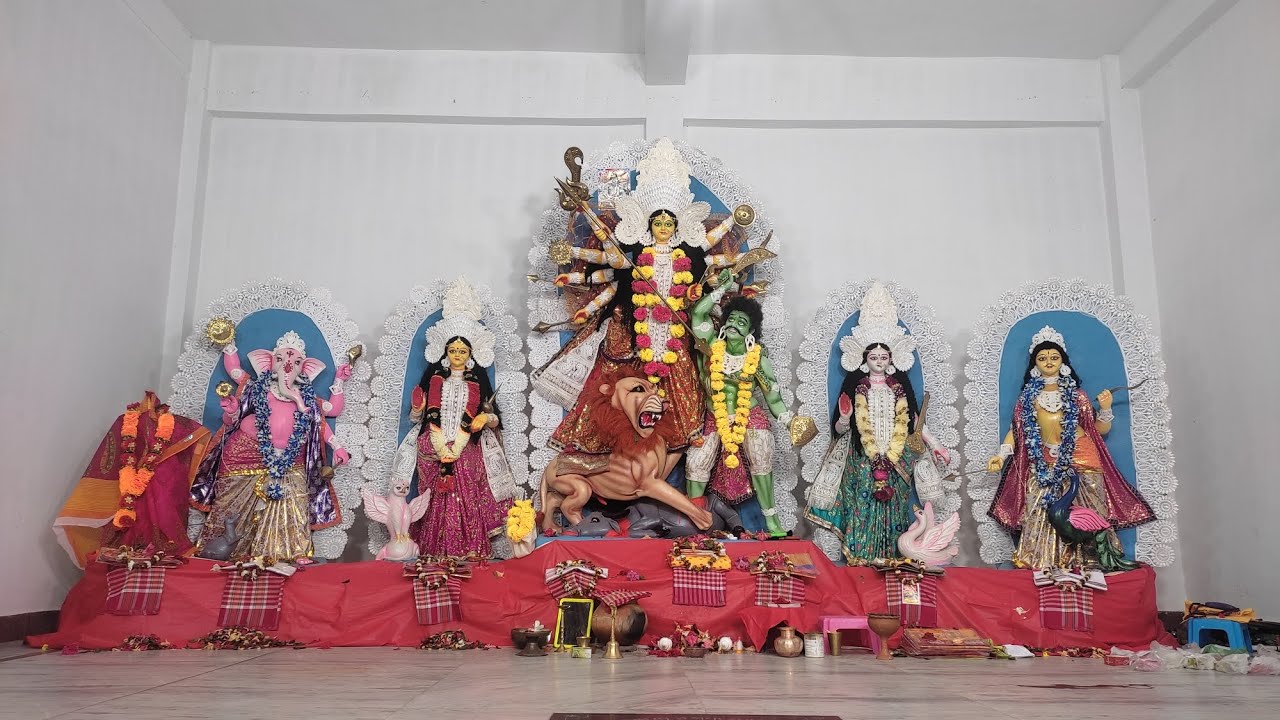 Tripura Dharmanagar basonti puja🌼 ️ - YouTube